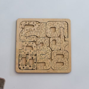 Educational Kids Animal Puzzle Bundle Svg Laser Cut File Glowforge Kids ...