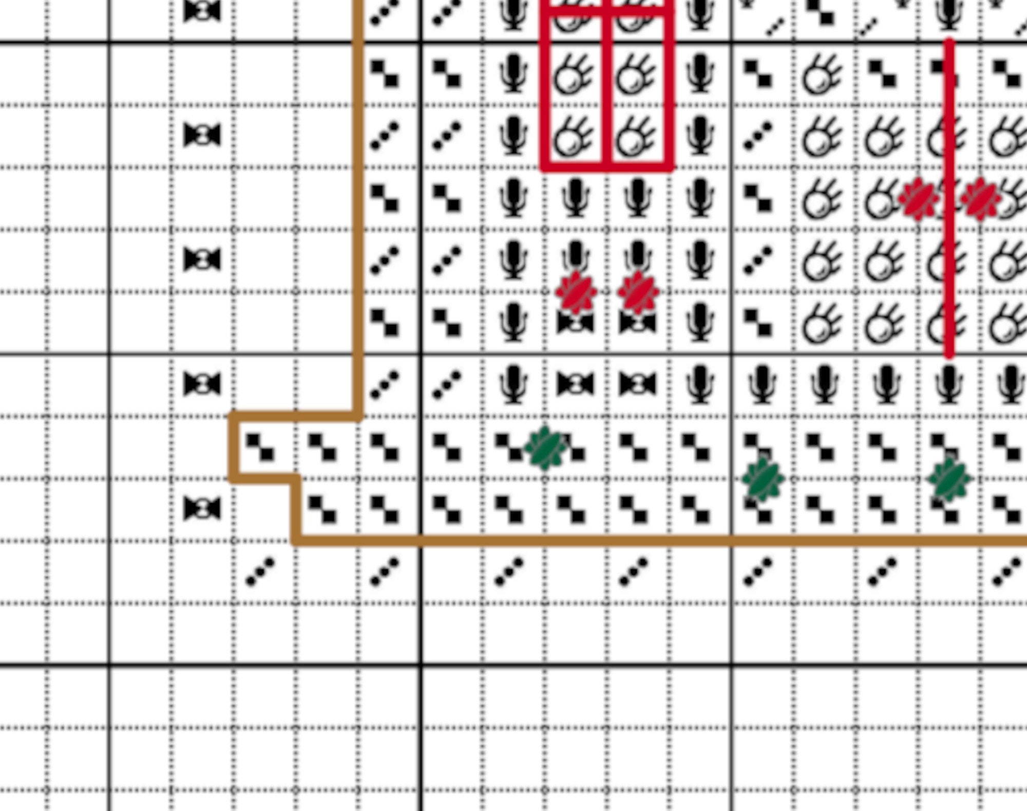 Merry Christmas Gingerbread House Festive Cross Stitch Digital Pattern ...