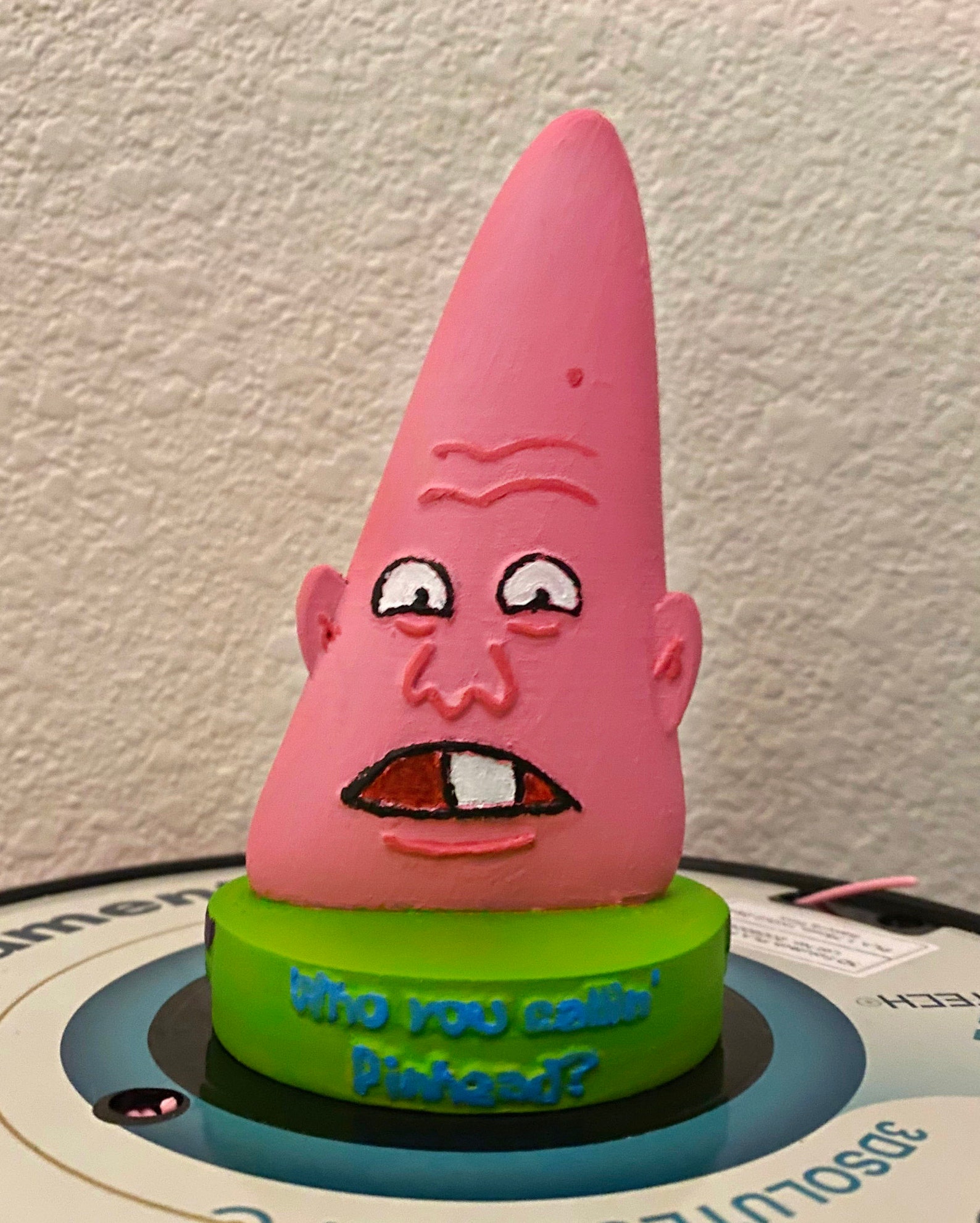 Pinhead Larry 3D Print Desk Decoration Meme Sculpture | Etsy