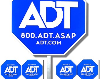 Adt Yard Sign - Etsy
