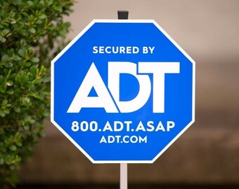 Adt Yard Sign - Etsy