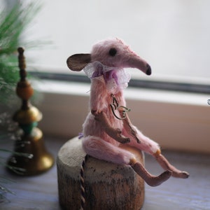 TINY Pink Boy Rat Bjd Stuffed Animal by Ratberry. Blythe and - Etsy