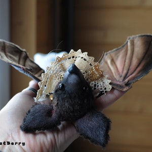 Halloween Bat, Stuffed Plush Bat Toy by Ratberry, Cute Plushie Bat ...