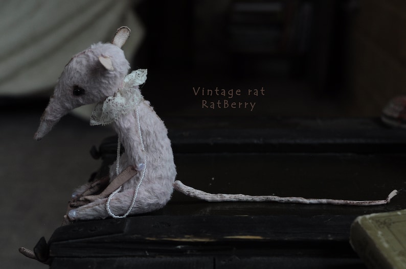 ADULT Pink Boy Rat Stuffed Toy. Social-emotional Toy of - Etsy