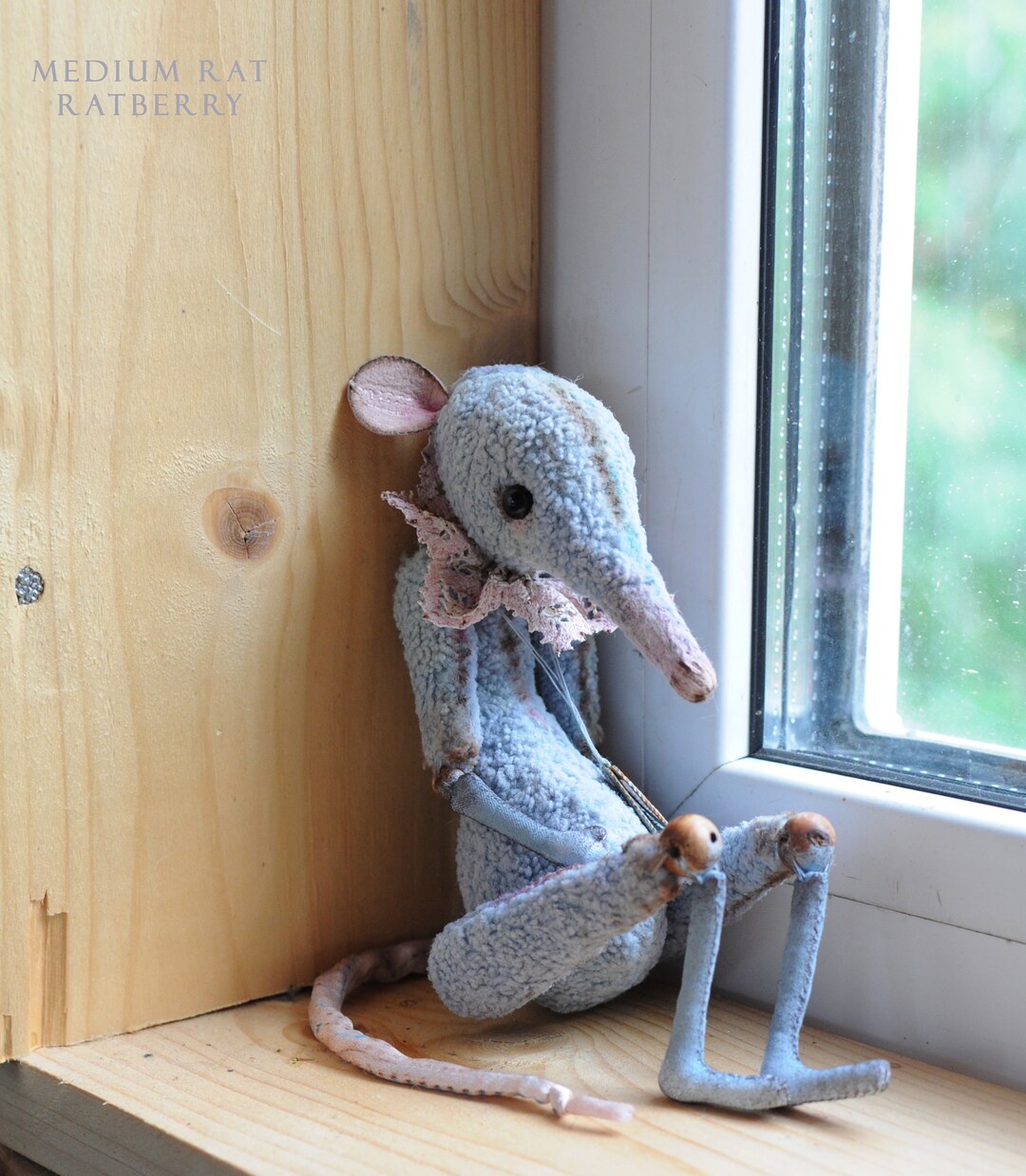 Custom Plush Baby Rat. Creepy Gothic Art Doll by Ratberry - Etsy