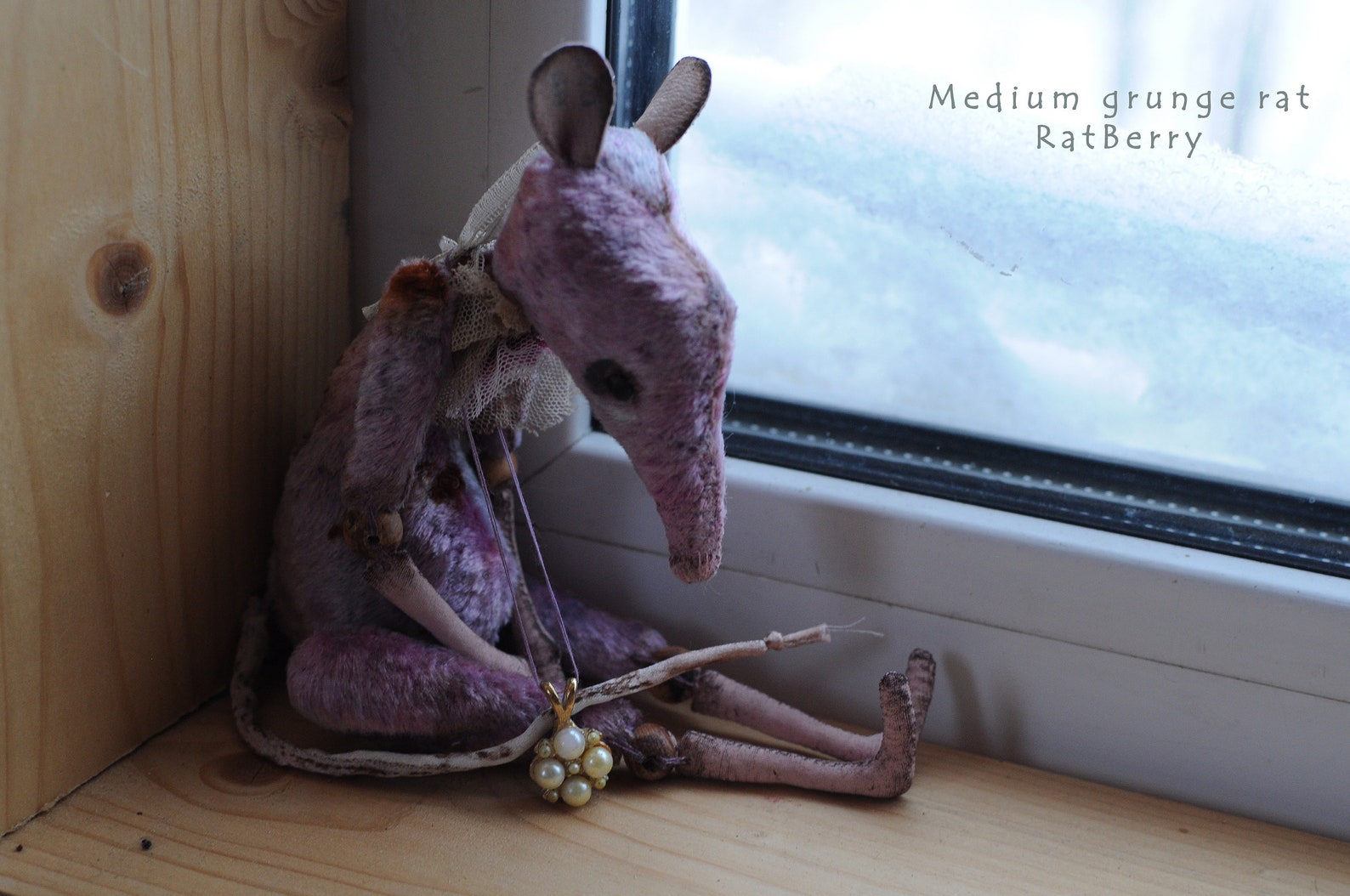 Custom Lilac Rat Toy. Halloween Gift. Ratberry Creepy Doll - Etsy