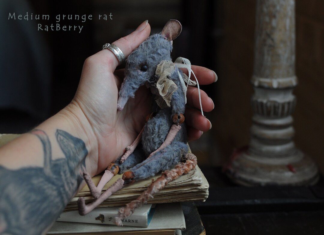 CUSTOM MEDIUM Rat by Ratberry. Halloween Creepy Doll Mouse. Gothic ...