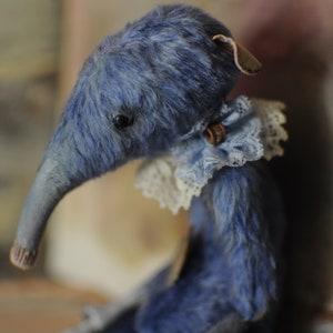 ADULT Blue Boy Rat. Stuffed Toy Mouse. Halloween Ratberry Creepy Doll ...