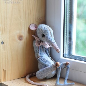 CUSTOM PLUSH BABY Rats by Ratberry. Christmas Creepy Doll Mouse. Gothic ...