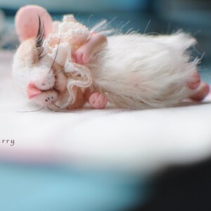 Needle Felted Mouse by Ratberry, Realistic Felt Mice Doll. Fluffy Mouse ...