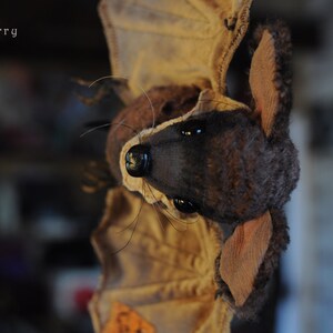 Halloween Bat, Stuffed Plush Bat Toy by Ratberry, Cute Plushie Bat ...