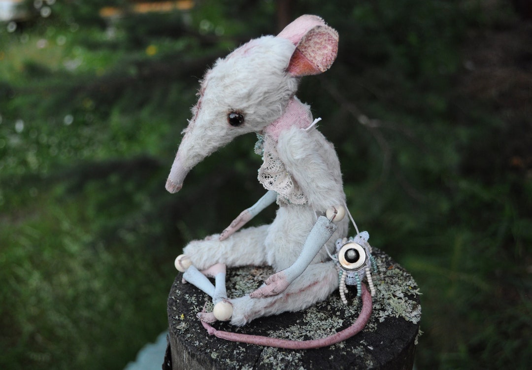 ADULT Mint Boy Rat. Stuffed Toy Mouse. Social-emotional Toy. Ratberry ...