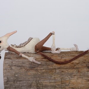 CUSTOM PAPILLON Rat Toy. Halloween Gift. Ratberry Creepy Doll Rat ...