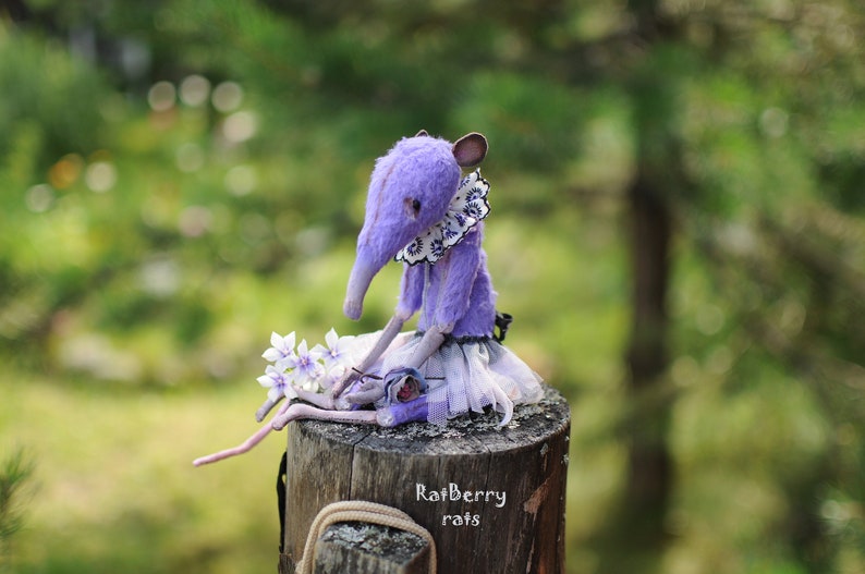 Custom Lilac Rat Toy. Halloween Gift. Ratberry Creepy Doll - Etsy