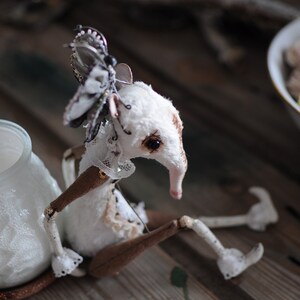 CUSTOM PAPILLON Rat Toy. Halloween Gift. Ratberry Creepy Doll Rat ...