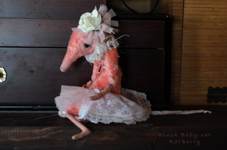 Custom Plush Baby Rats by Ratberry. Christmas Creepy Doll - Etsy