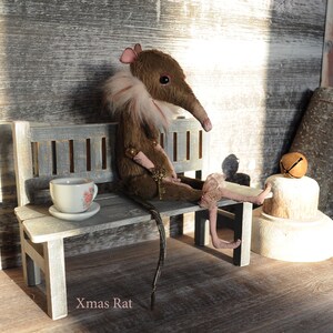 Custom Brown Rat Family: Poseable Miniature Art Doll by Ratberry - Etsy