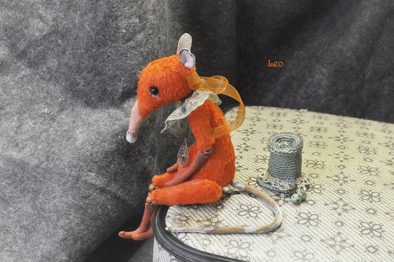 CUSTOM BABY Orange Rat Toy. Halloween Gift. Ratberry Creepy - Etsy