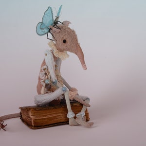 CUSTOM PAPILLON Rat Toy. Halloween Gift. Ratberry Creepy Doll Rat ...