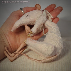ADULT Pink Boy Rat Stuffed Toy. Social-emotional Toy of Eco-friendly ...