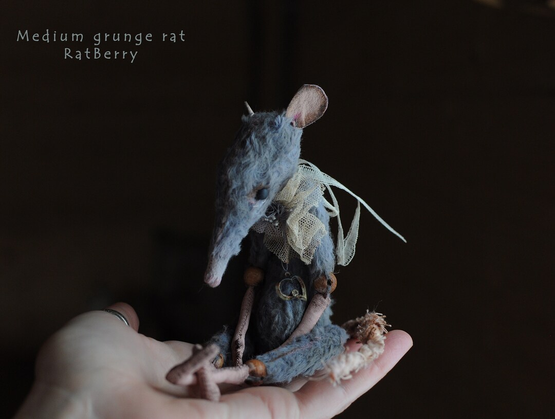 Custom Medium Rat Art Doll. Creepy Gothic Plush Toy by Ratberry - Etsy
