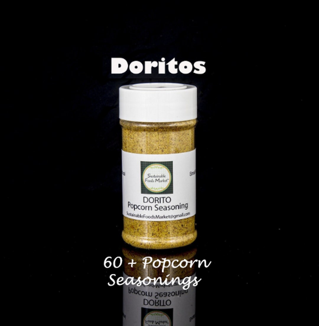 Organic Dorito Popcorn Seasoning, Handmade Gourmet Popcorn Flavoring ...
