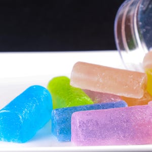 Crystal Candy Bars Gift Jar, Kohakutou - Etsy