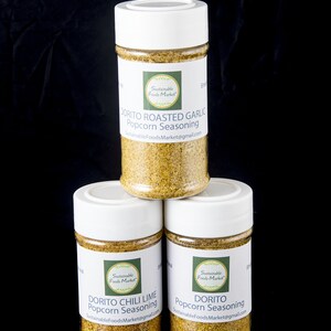 Three Flavors Dorito Popcorn Seasoning Gift Box, Handmade Healthy ...