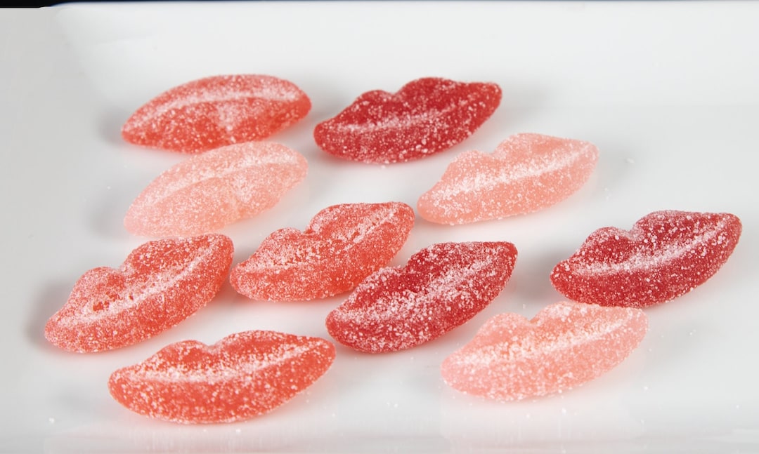 Stocking Stuffer Sweet Pucker up Gummy Candy Lips - Etsy