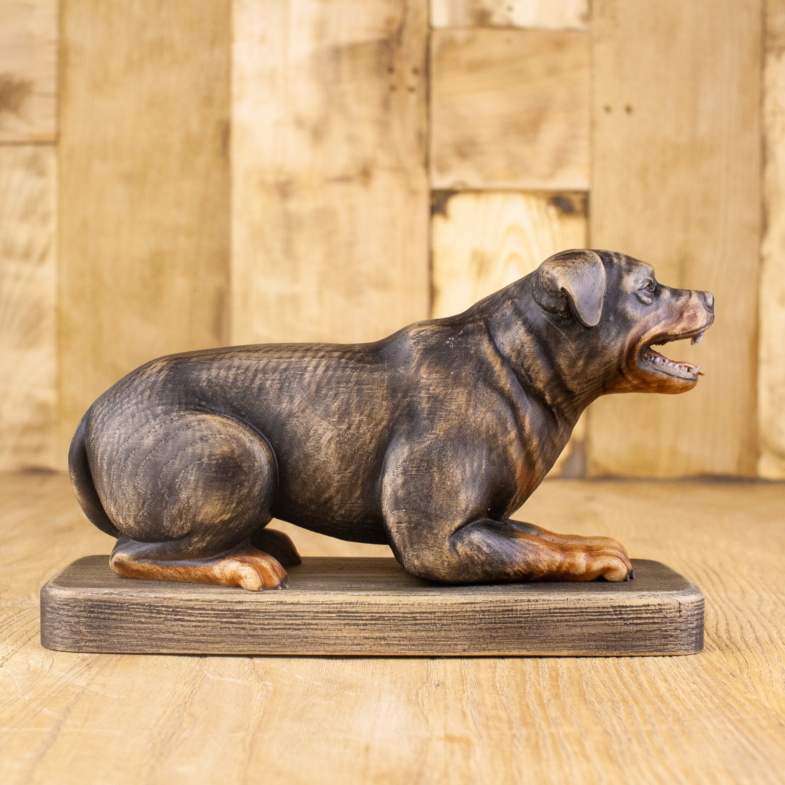 Rottweiler Statue Rottweiler Art Rottweiler Gift Garden Dog Statue ...