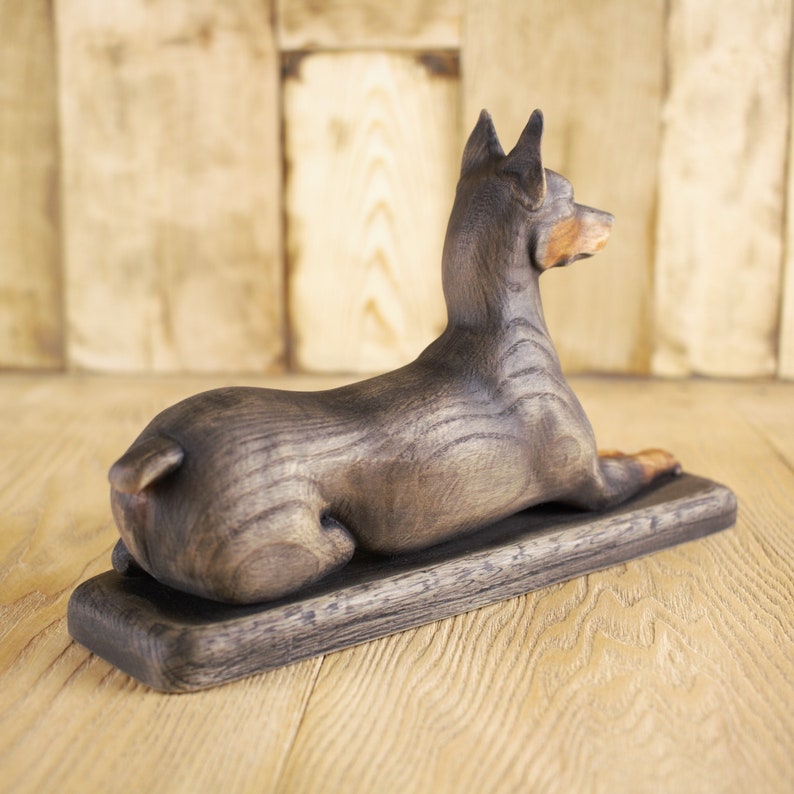 Doberman Sculpture Dog Statue Realistic Dog Doberman Art - Etsy
