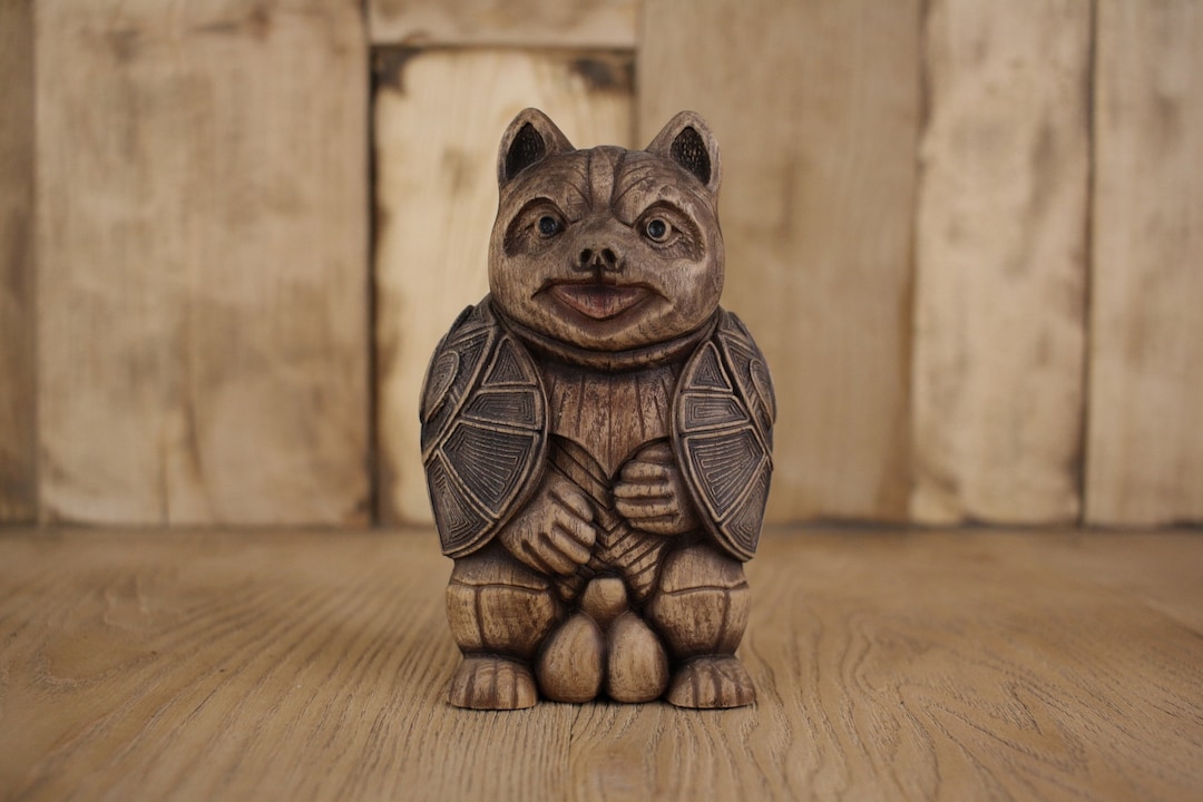 Tanuki, Tanuki Statue, Raccoon Dog, Japanese Statue Japanese Art Forest ...