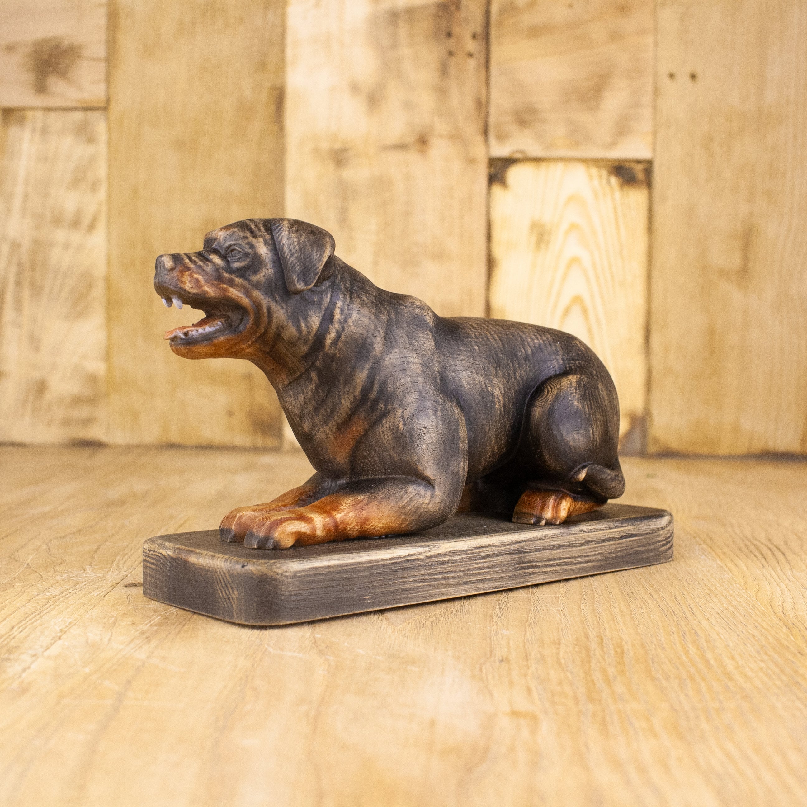 Rottweiler Statue Rottweiler Art Rottweiler Gift Garden Dog Statue ...