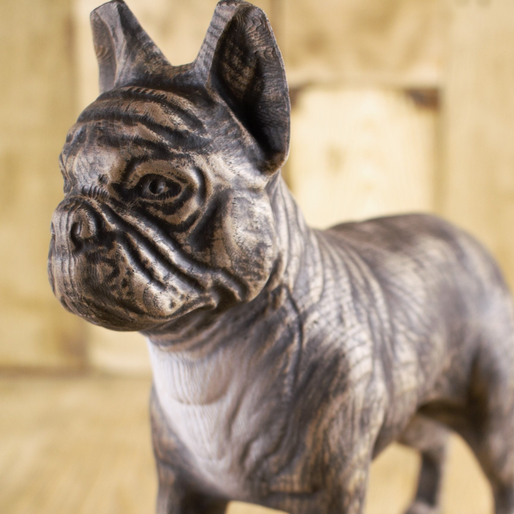 French Bulldog Statue French Bulldog Figurine Dog Figurine - Etsy