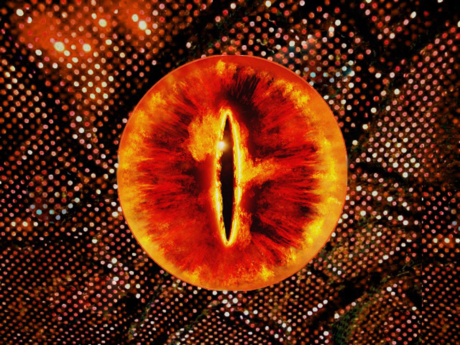 Eye of Sauron Mordor Lord of the Rings Custom Hand-made - Etsy