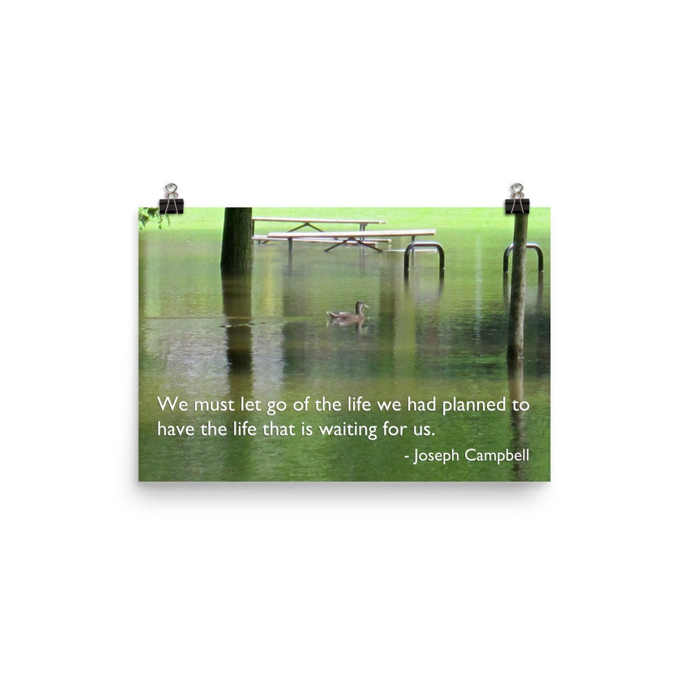 Let Go Poster | Etsy