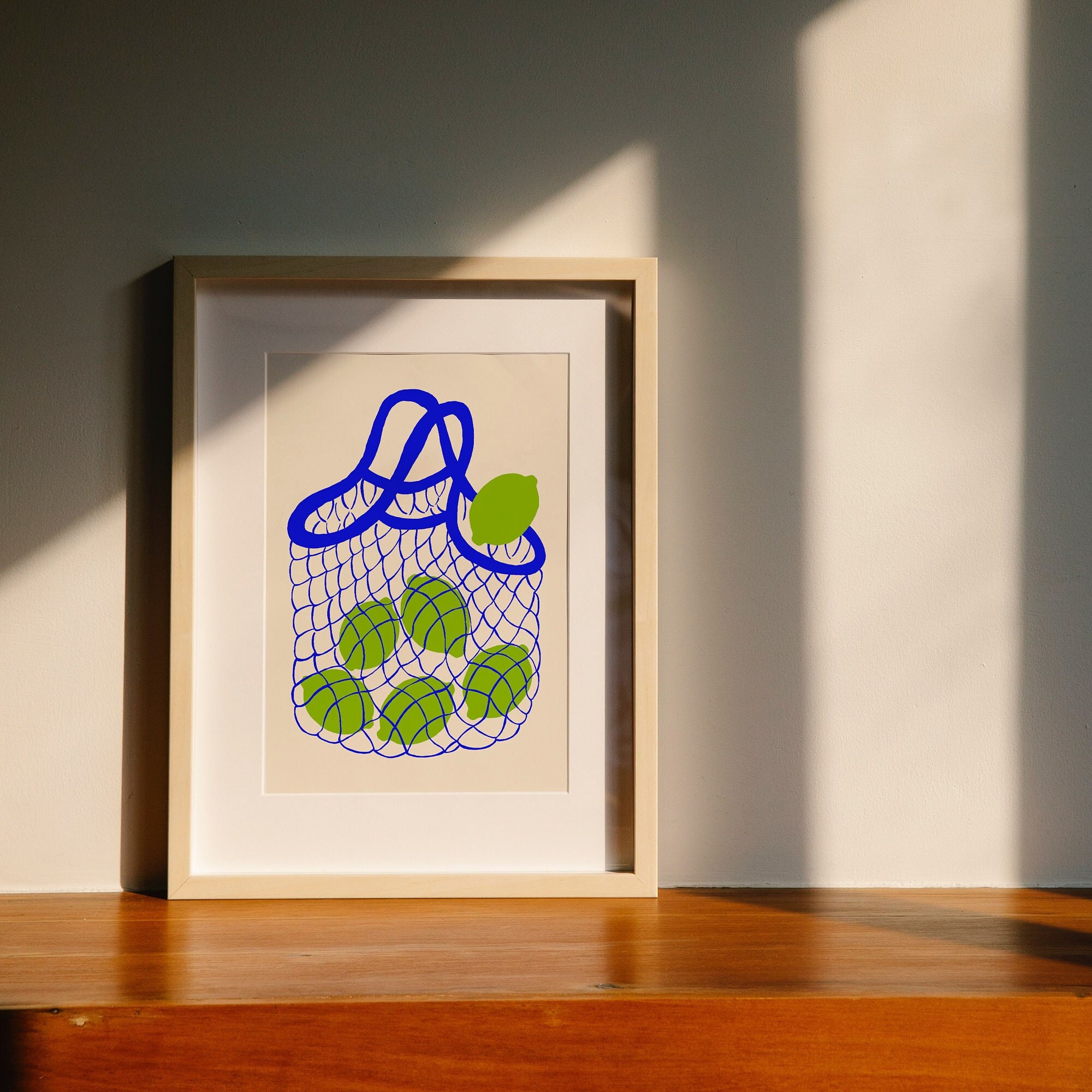 Lime Print,fruit Market Lime Art Print, Kitchen Wall Art, Lime ...