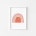 Boho Rainbow Nursery Printable Wall Art,mid Century Print,boho Home ...