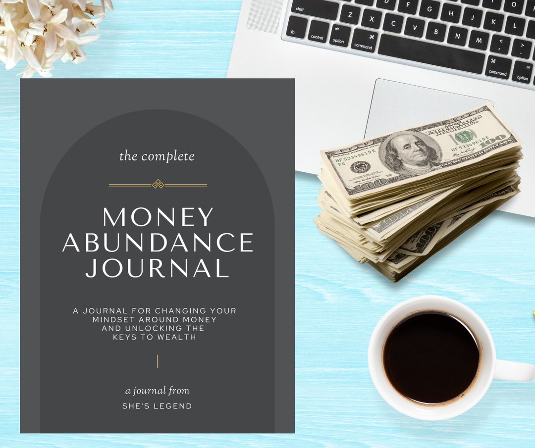 Money Abundance Journal Printable Workbook for Wealth Mindset - Etsy