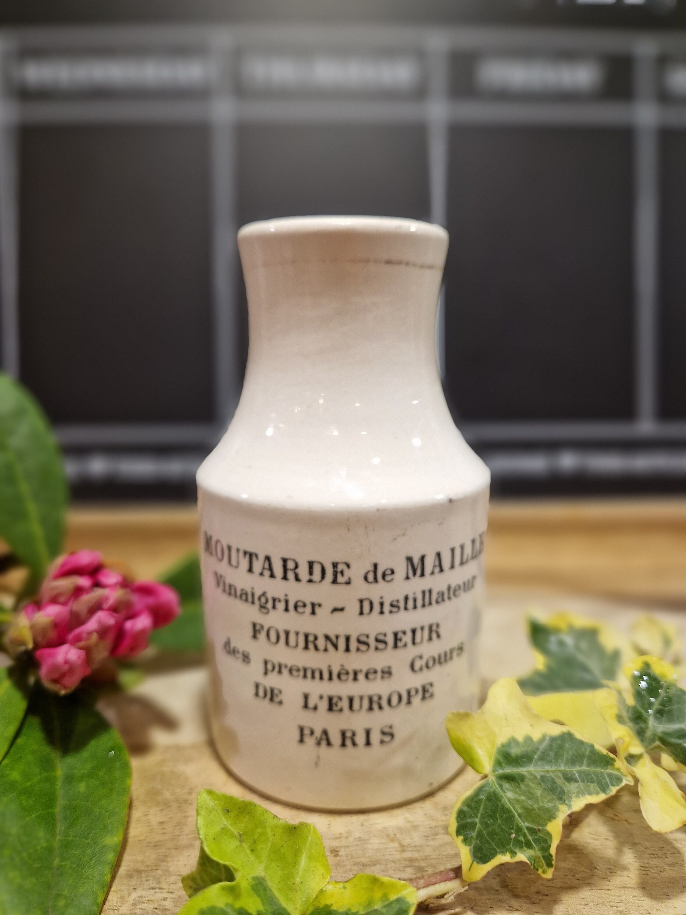 Rare French Moutarde De Maille, Paris Antique French Advertising ...