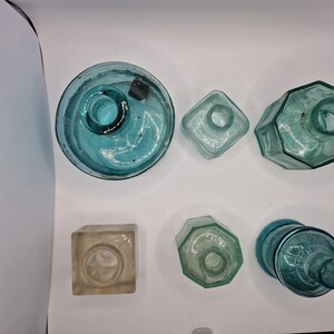 Victorian Ink Pot 1890's Glass Inkwell Antique Writing Pen Pot Vintage ...