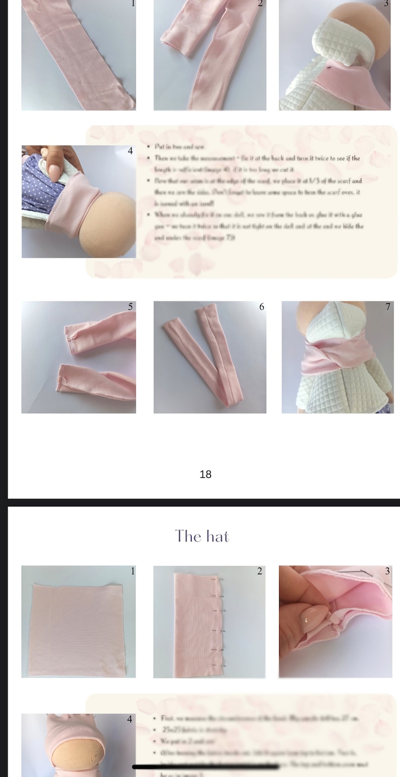 Bunny Tilda Doll Sewing Pattern: Step-by-step Tutorial (PDF) - Etsy