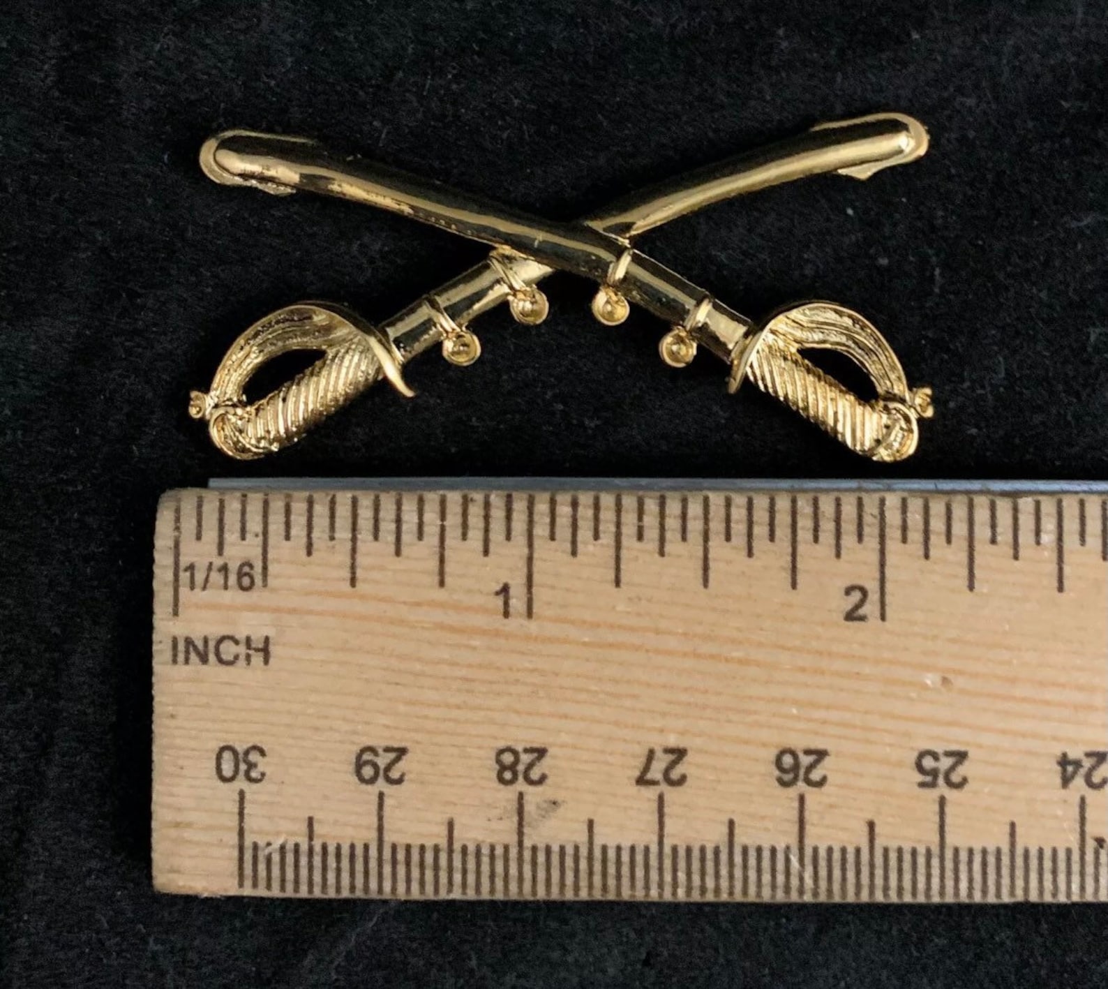 US Army Cavalry Gold Crossed Sabers Hat Pin Cav Branch | Etsy