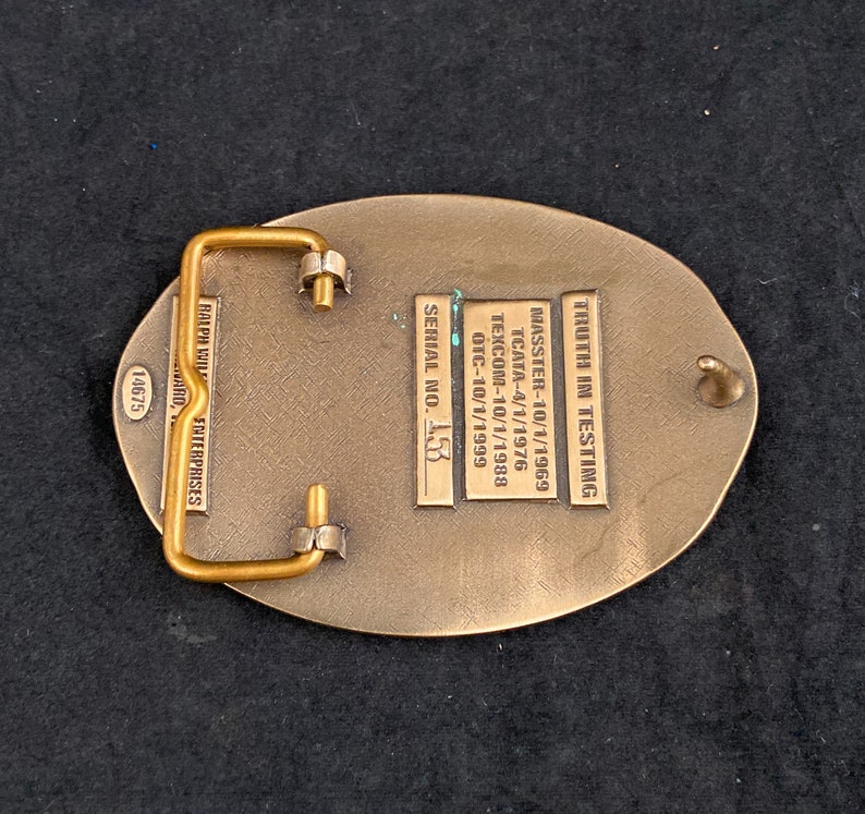 US Army Operational Test Command OTC ATEC Insignia Crest, Brass Belt ...