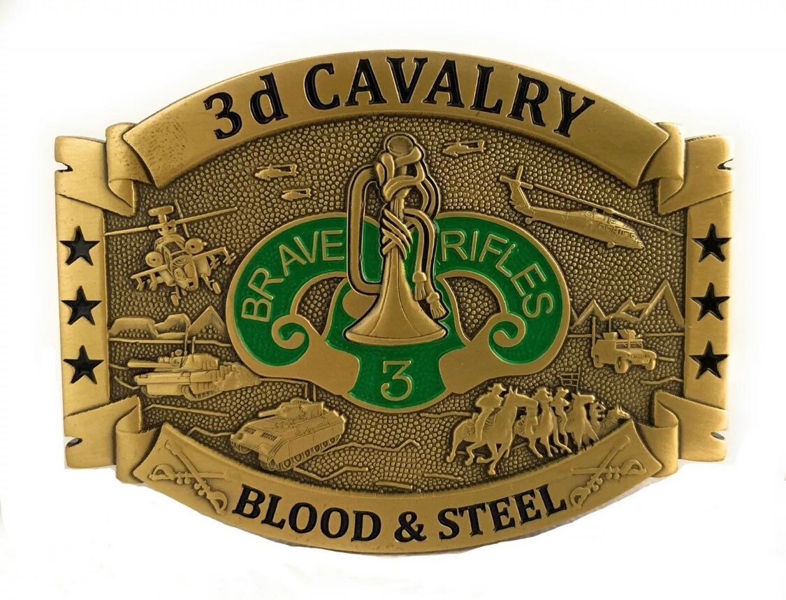 U.S. Army 3rd Cavalry Armored Cavalry Regiment brave Rifles - Etsy