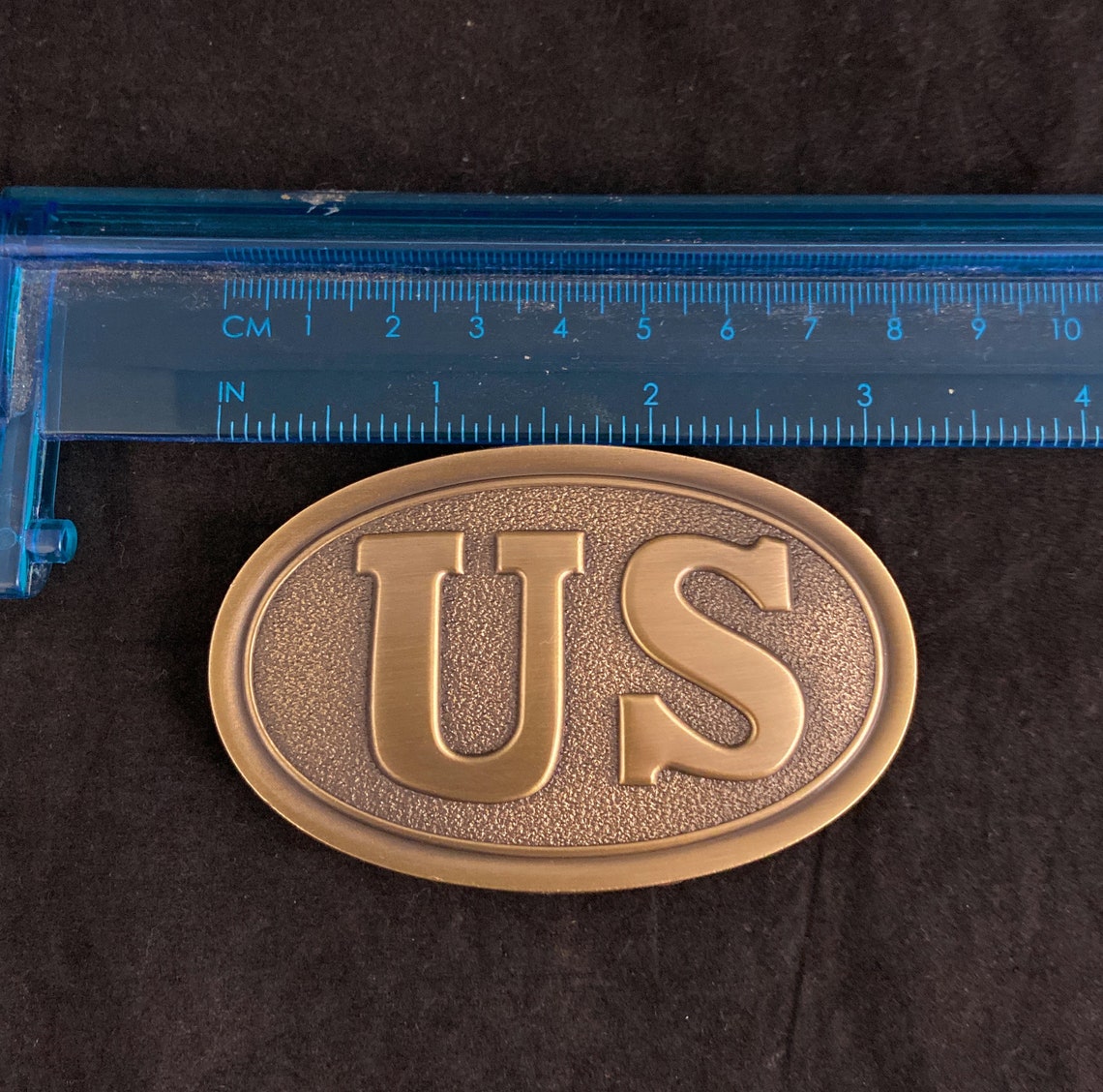 US Civil War Union Army Enlisted Solid Brass Belt Buckle - Etsy