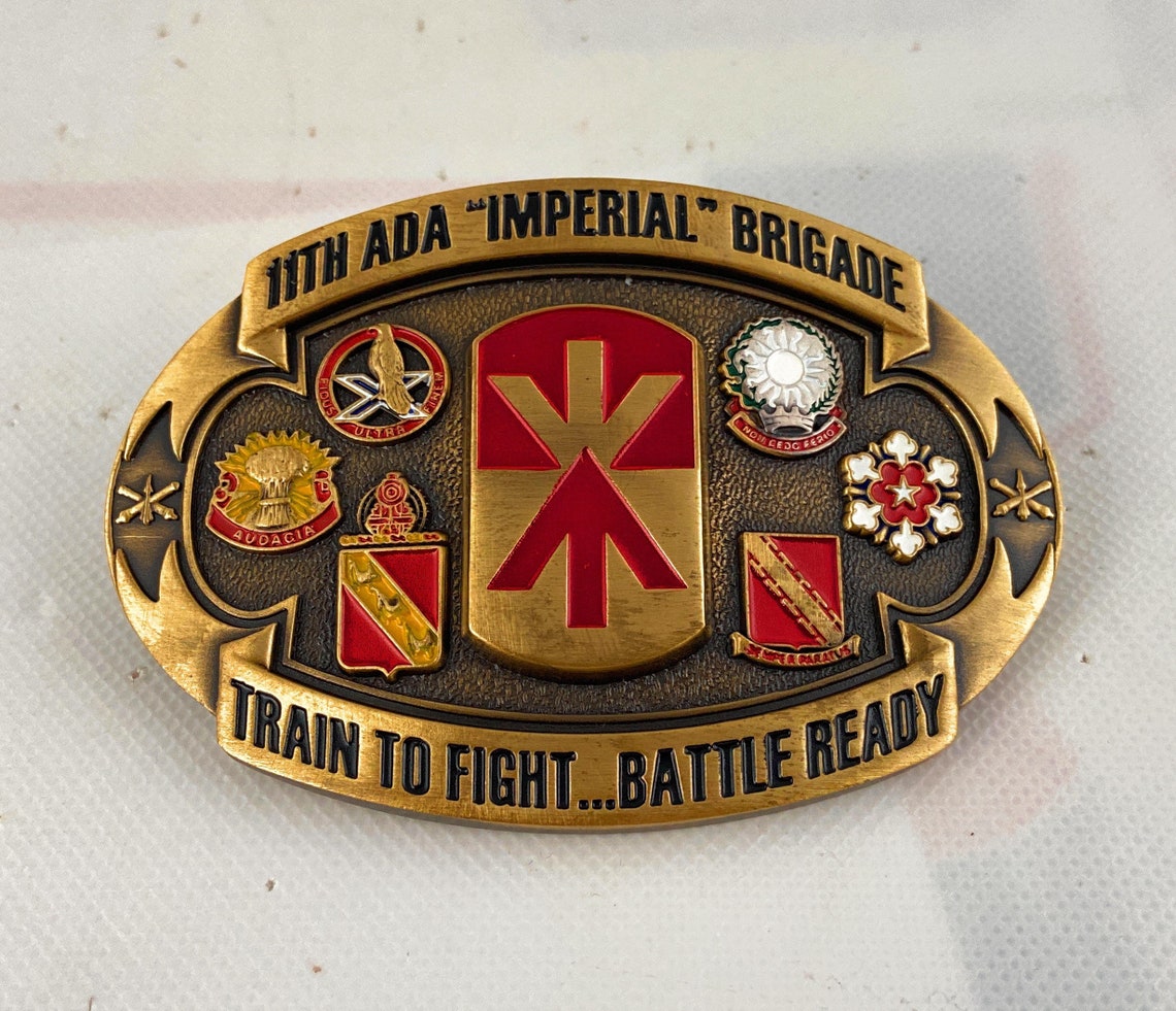 US Army 11th ADA Air Defense Artillery Brigade Insignia DUI - Etsy