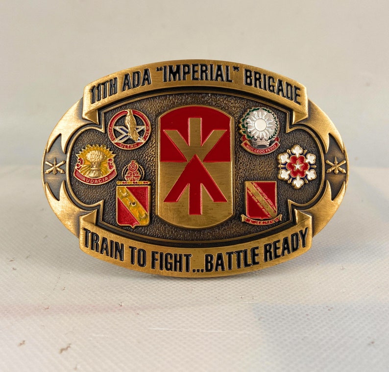 US Army 11th ADA Air Defense Artillery Brigade Insignia DUI - Etsy