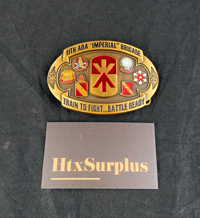 US Army 11th ADA Air Defense Artillery Brigade Insignia DUI - Etsy