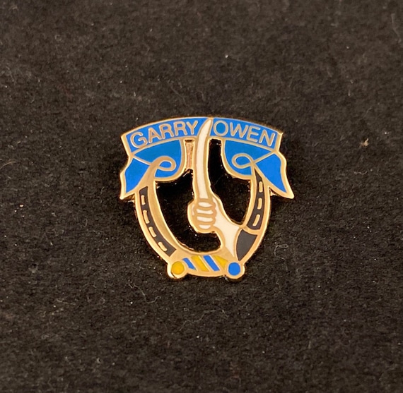 US Army 7th Cavalry Garry Owen Military Hat Pin Small Mini - Etsy